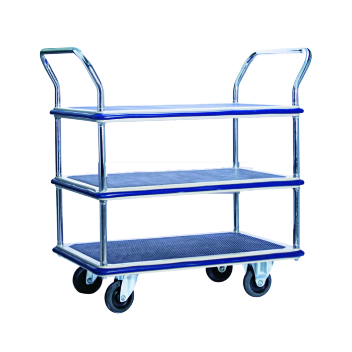 Mystar Three Tier Trolleys - Warequip : Warequip